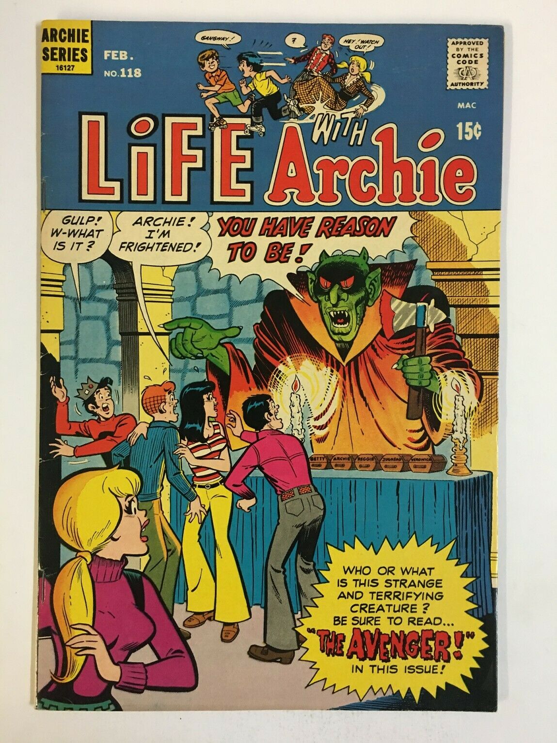 Life With Archie (1958- )118 VF Feb 1972 Comics Book | Comic Books ...