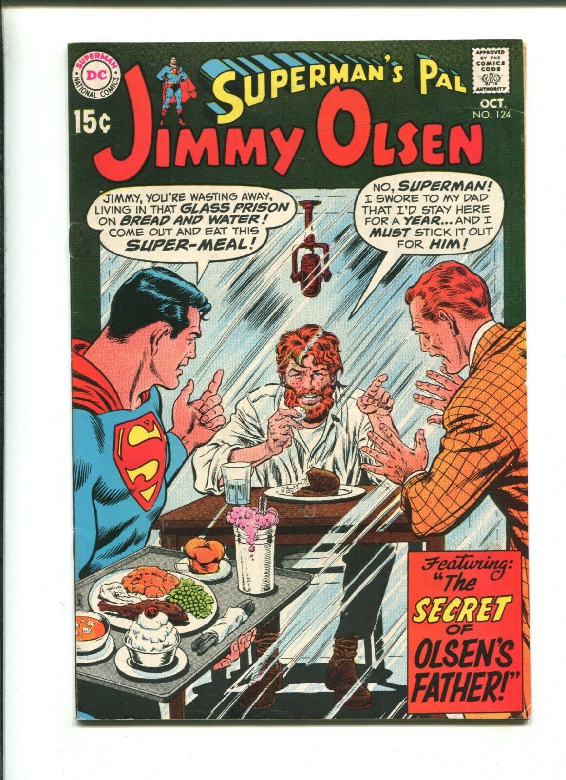 SUPERMANS PAL JIMMY OLSEN #124 - "The Fisherman Collection" (6.0) DC ...