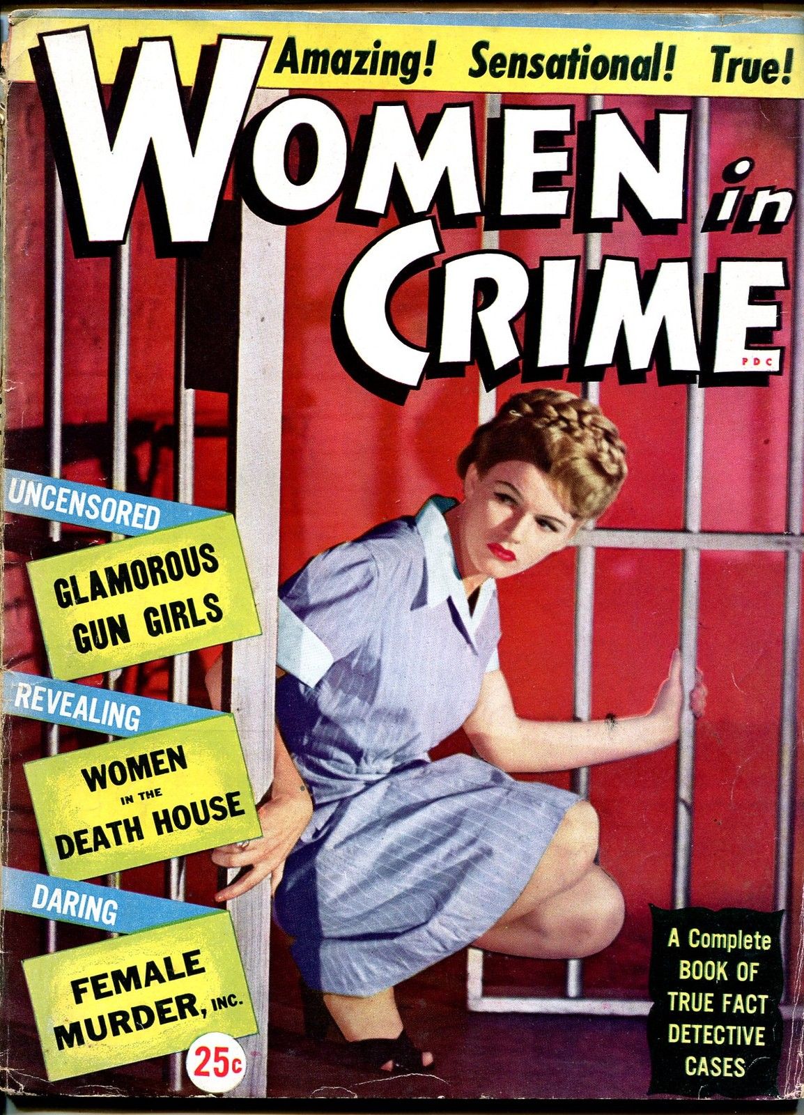 Women In Crime #1 1946-1st issue-babes behind bars-pulp thrills-G ...