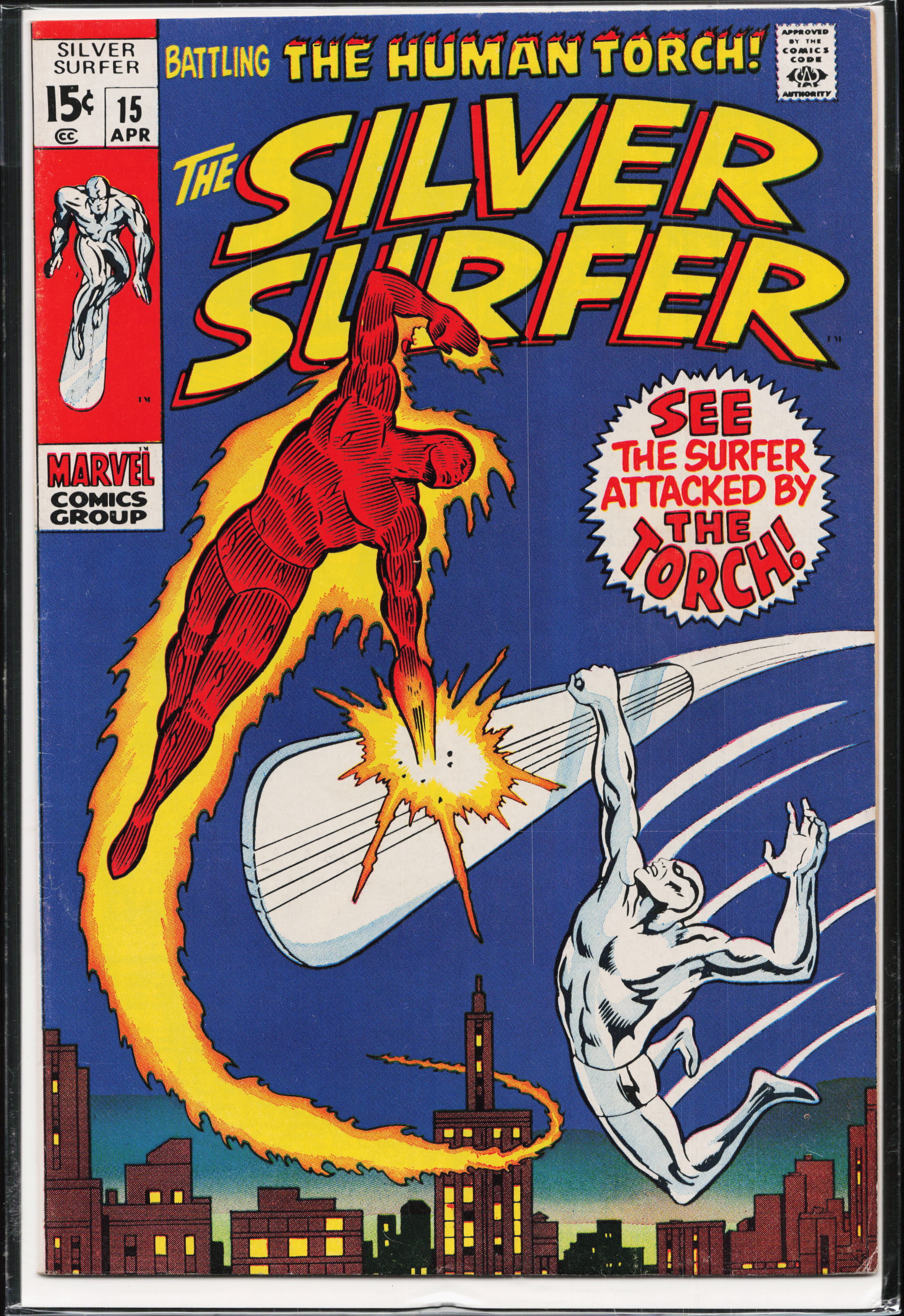 The Silver Surfer #15 (1970) Silver Surfer | Comic Books - Bronze Age ...