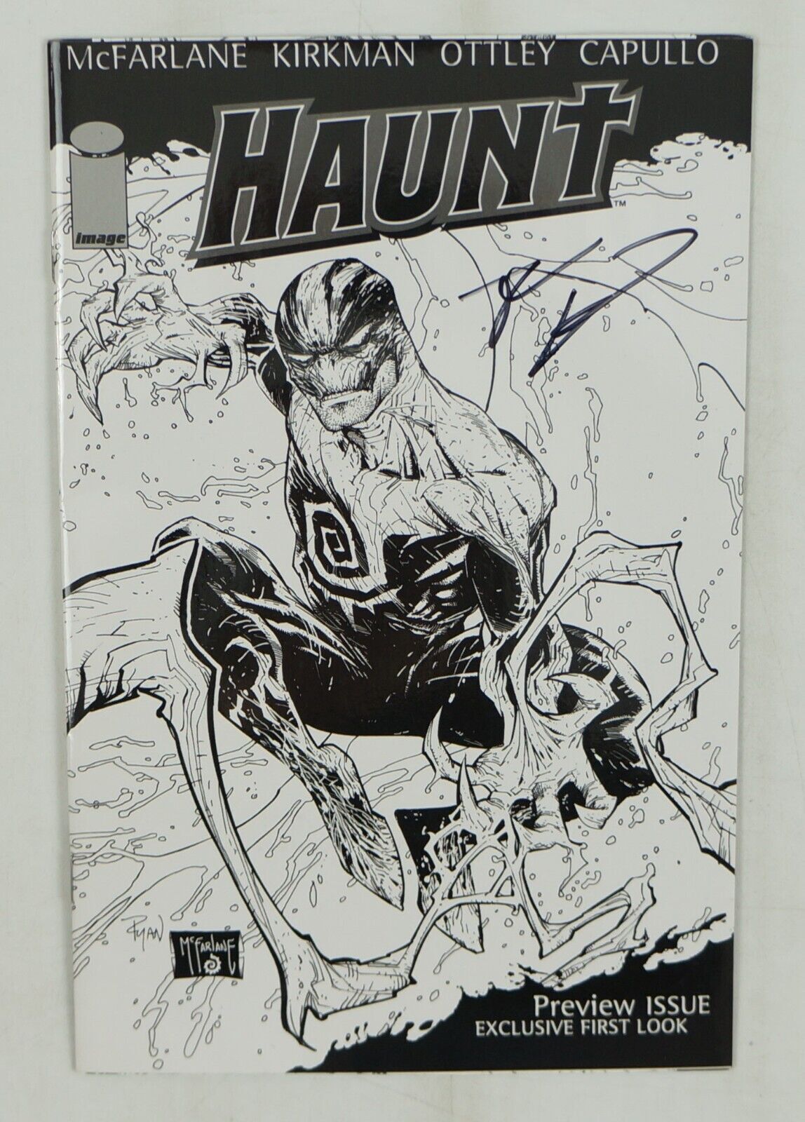 Haunt Preview #1 VF Image - signed by Robert Kirkman - Todd McFarlane ...