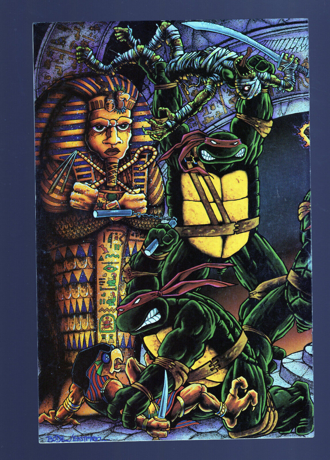 Teenage Mutant Ninja Turtles #32 - Mark Bode Cover Art & Story. (7.0/7. ...