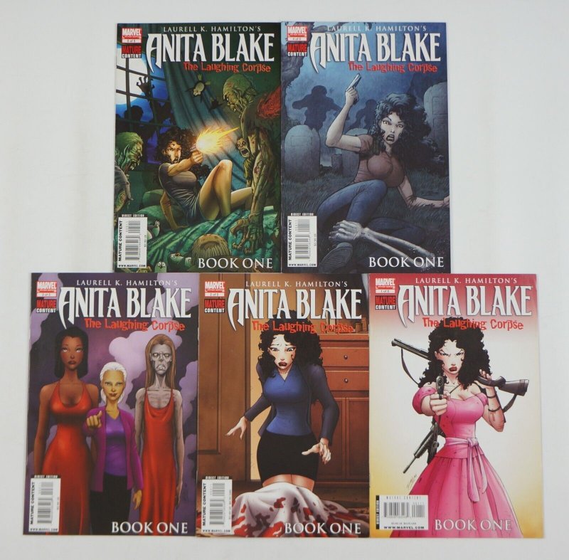 Anita Blake Vampire Hunter: the Laughing Corpse #1-5 FN/VF complete ...