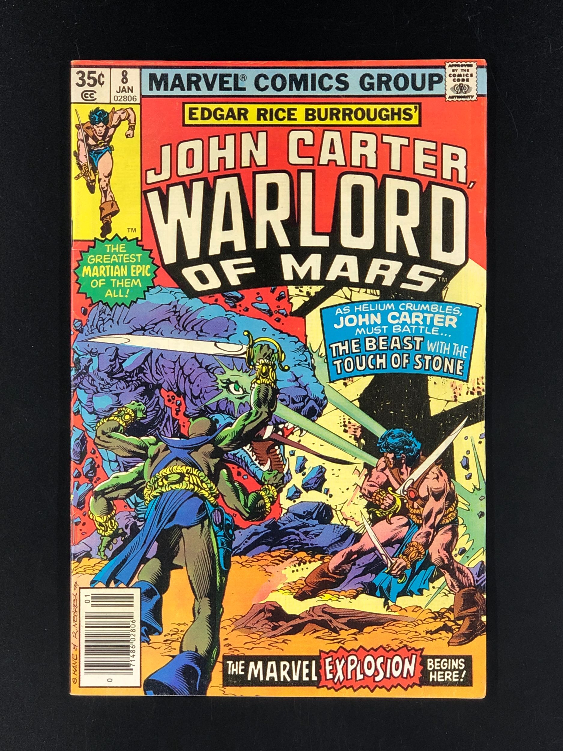 John Carter Warlord of Mars #8 (1978) FN/VF | Comic Books - Bronze Age ...