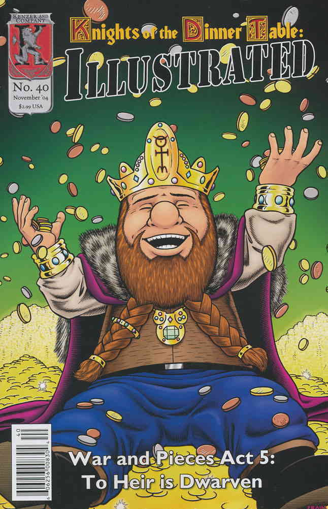 Knights of the Dinner Table Illustrated Issue #40 FN ; Kenzer and ...