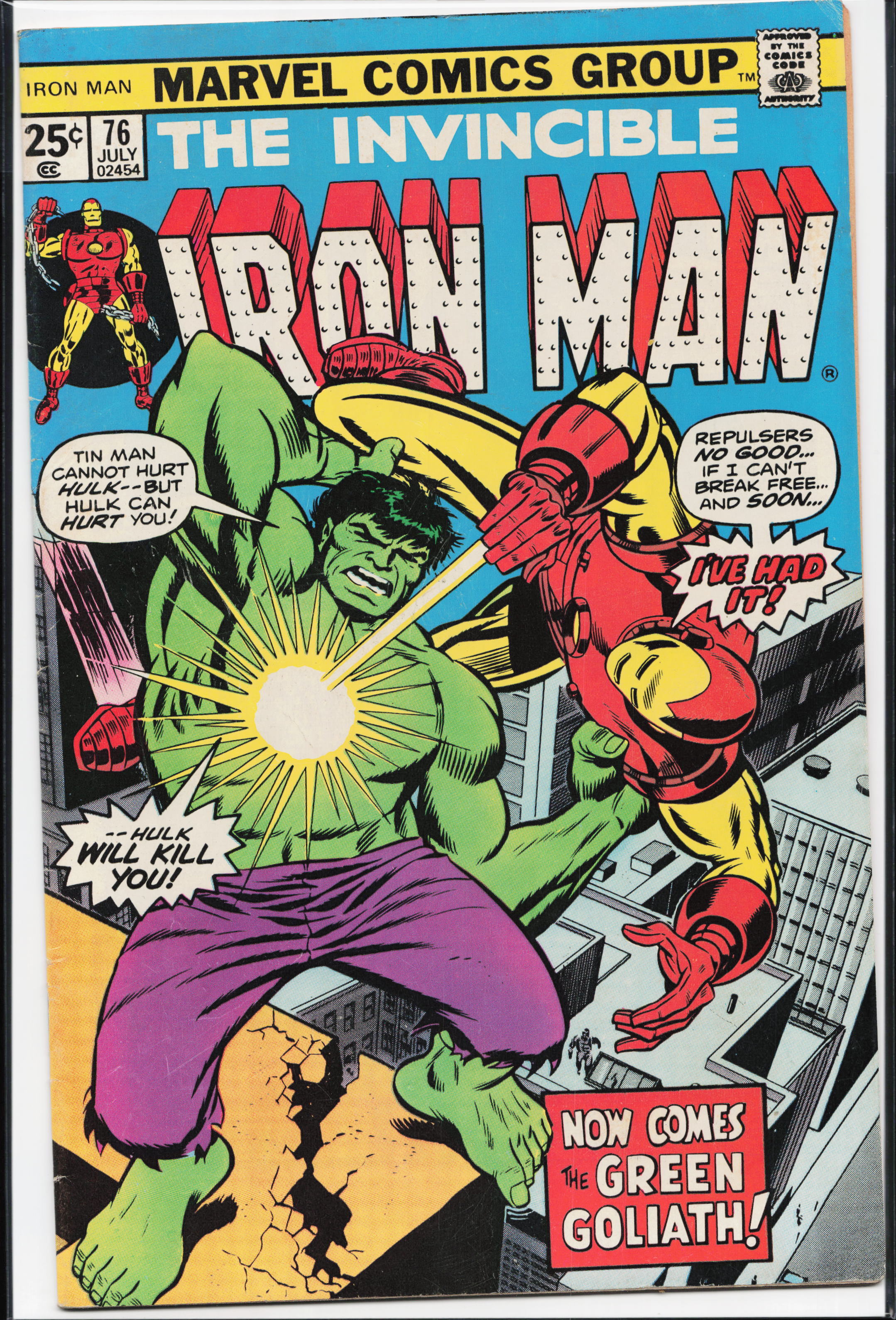 Iron Man #76 (1975) Iron Man | Comic Books - Bronze Age, Marvel, Iron ...