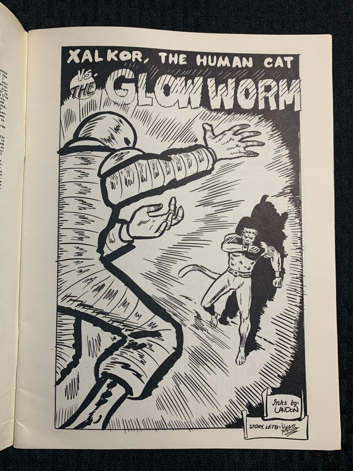 1969 STAR STUDDED COMICS Fanzine #15 The Glow Worm / Xal-Kor The Human ...