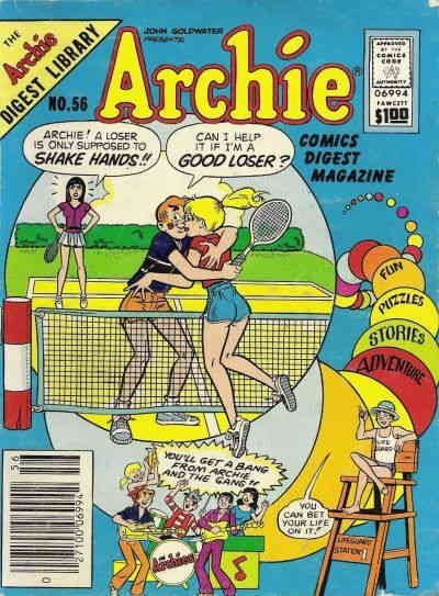 Archie Digest Magazine #56 FN ; Archie | Comics Tennis | Graphic Novels ...
