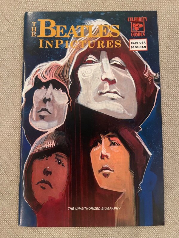 The Beatles In Pictures Celebrity Comics Comic Book # 1 NM July 1992 15 ...