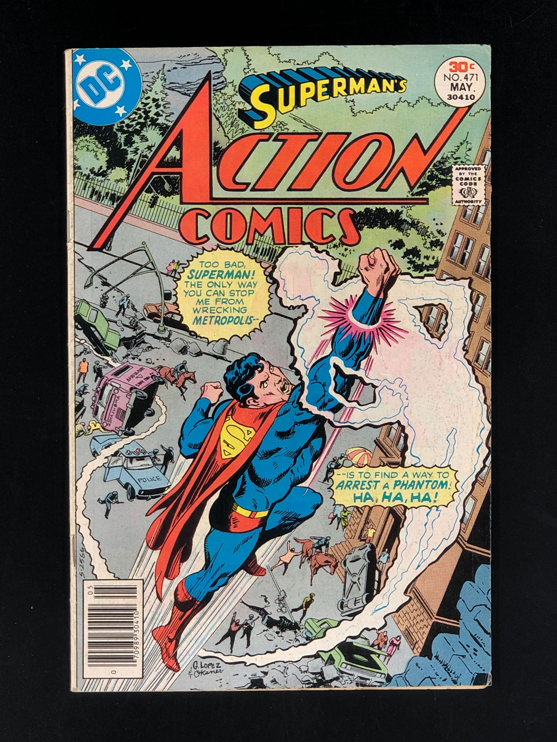 Action Comics #471 (1977) FN+ 1st appearance of Faora Hu-Ul | Comic ...