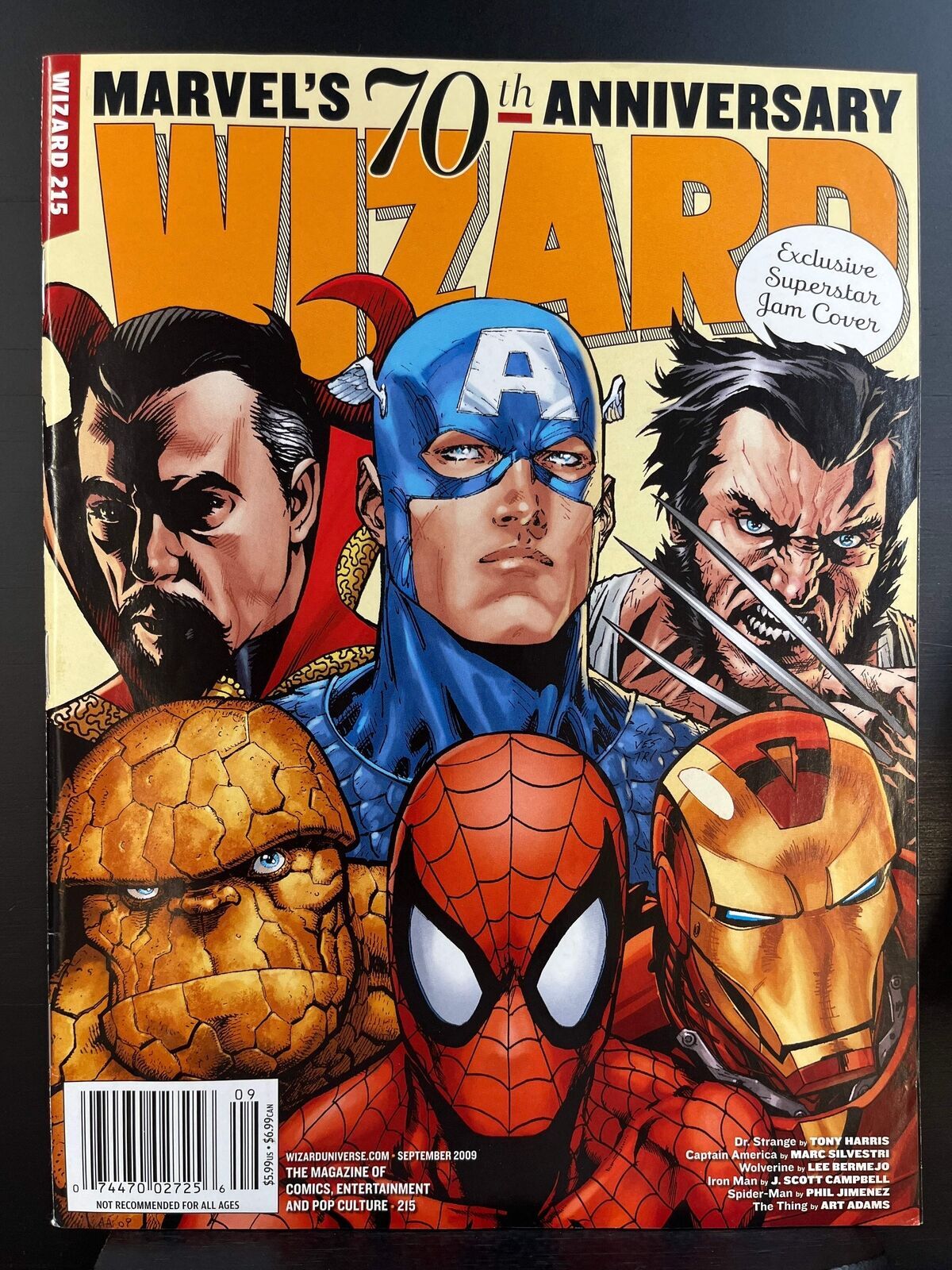 Wizard: The Guide to Comics #215 - Dr. Strange/Captain America ...