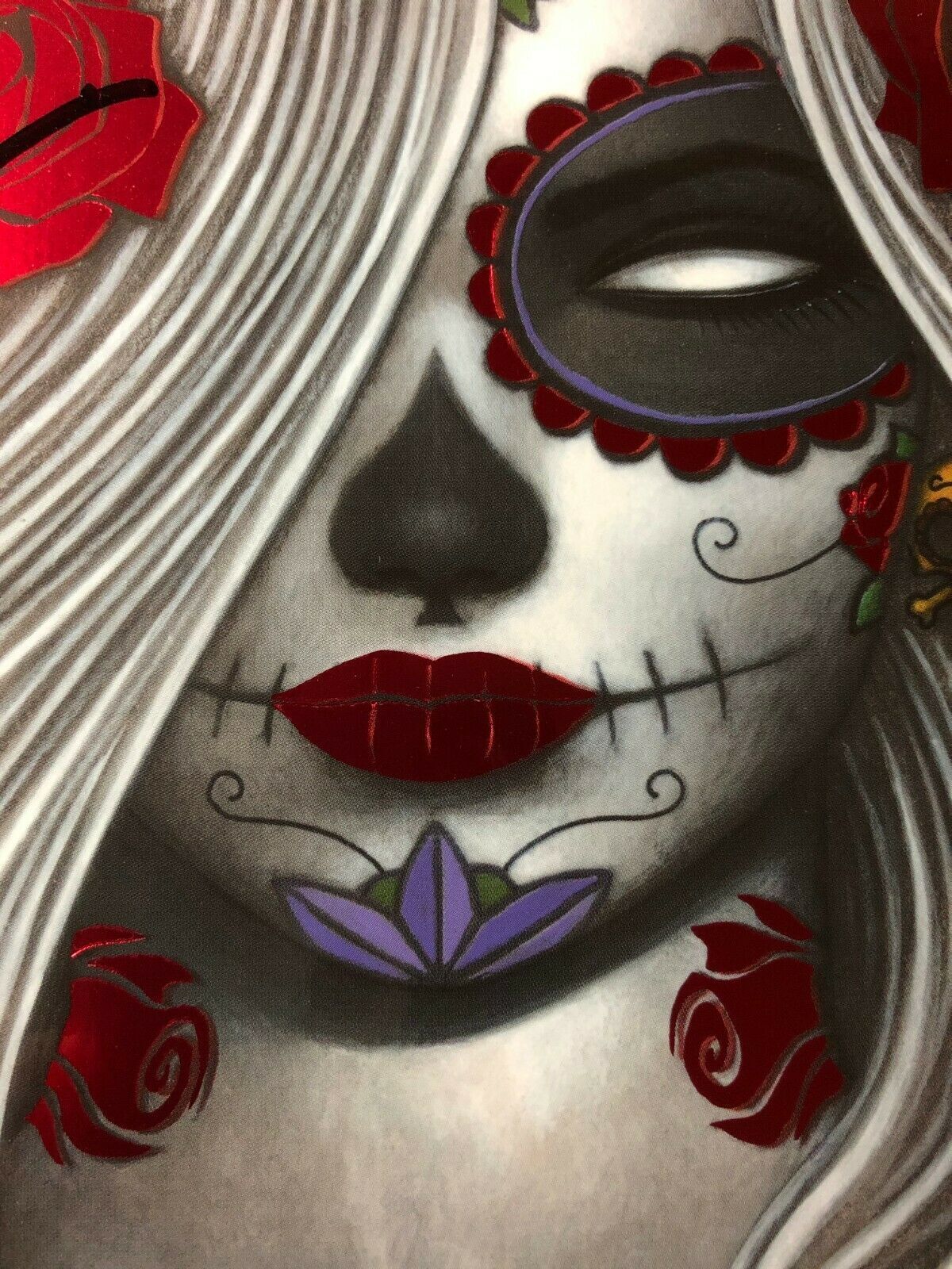 Lady Death LA Muerta Descent #1 Premium Foil Scott Lewis Signed Pulido ...