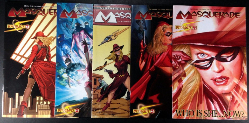 Masquerade (2009) 1 2 3 4 complete set Alex Ross + Frank Cho & Tuska ...