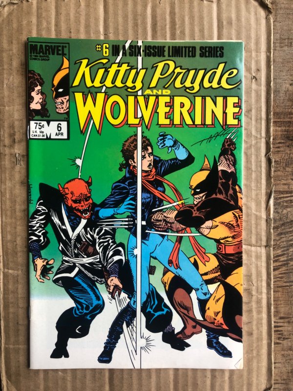 Kitty Pryde and Wolverine #6 (1985) | Comic Books - Copper Age, Marvel ...