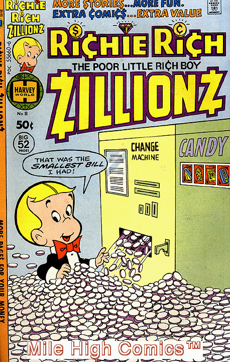 RICHIE RICH ZILLIONZ (1976 Series) #8 Fair Comics Book | Comic Books ...