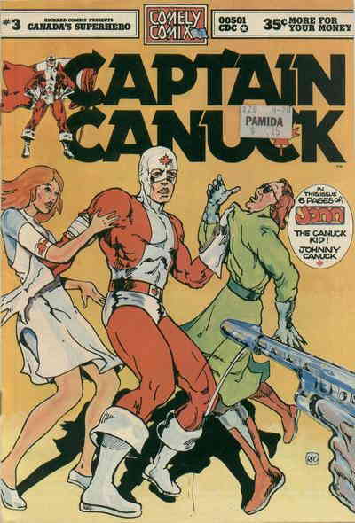 Captain Canuck #3 VG ; Comely | low grade comic Canadian Super Hero ...