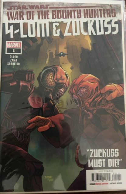 Star Wars: War of the Bounty Hunters: 4-Lom & Zuckuss (2021) | Comic ...