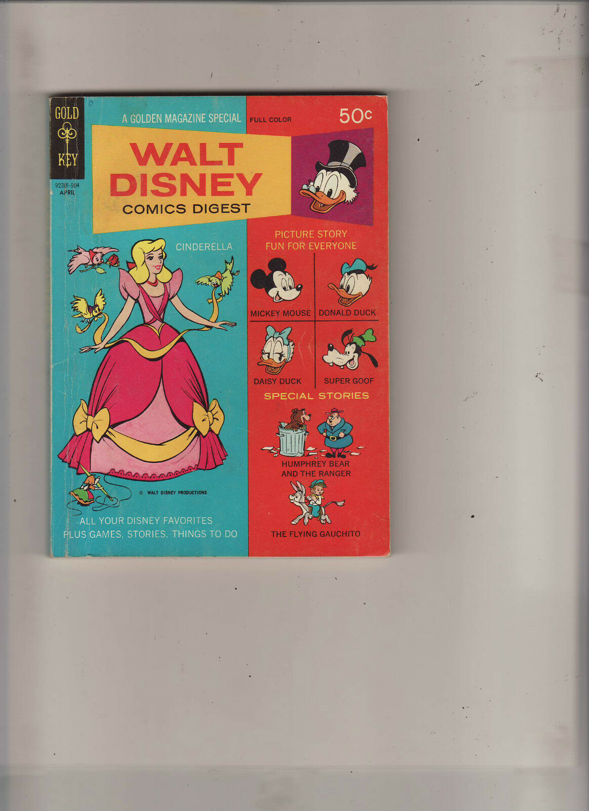 Walt Disney Comics Digest #10 VF- | Comic Books - Modern Age, Gold Key ...