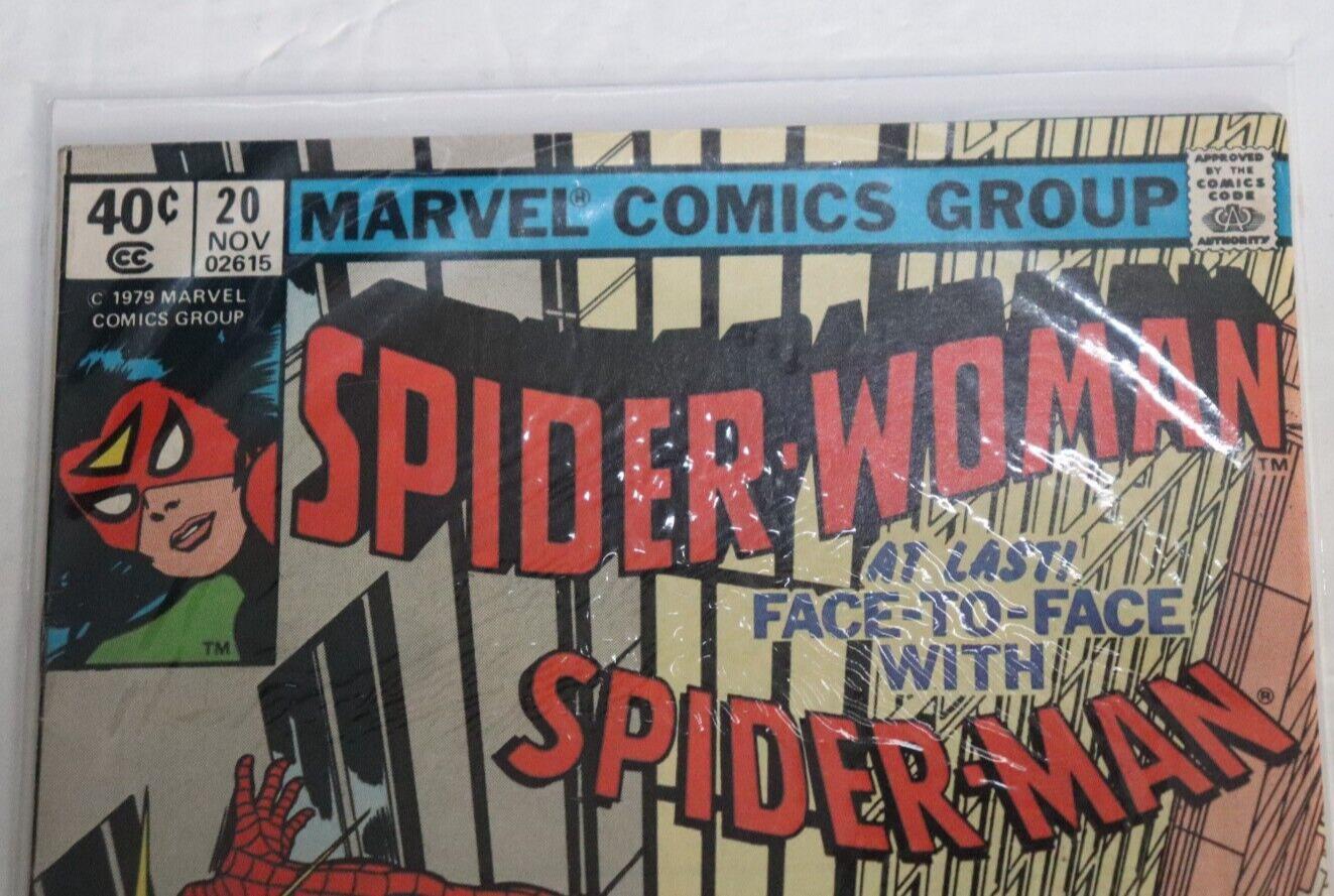 Spider-Woman #20 1979 Marvel Comics 1st Meeting With Spider-Man | Comic ...