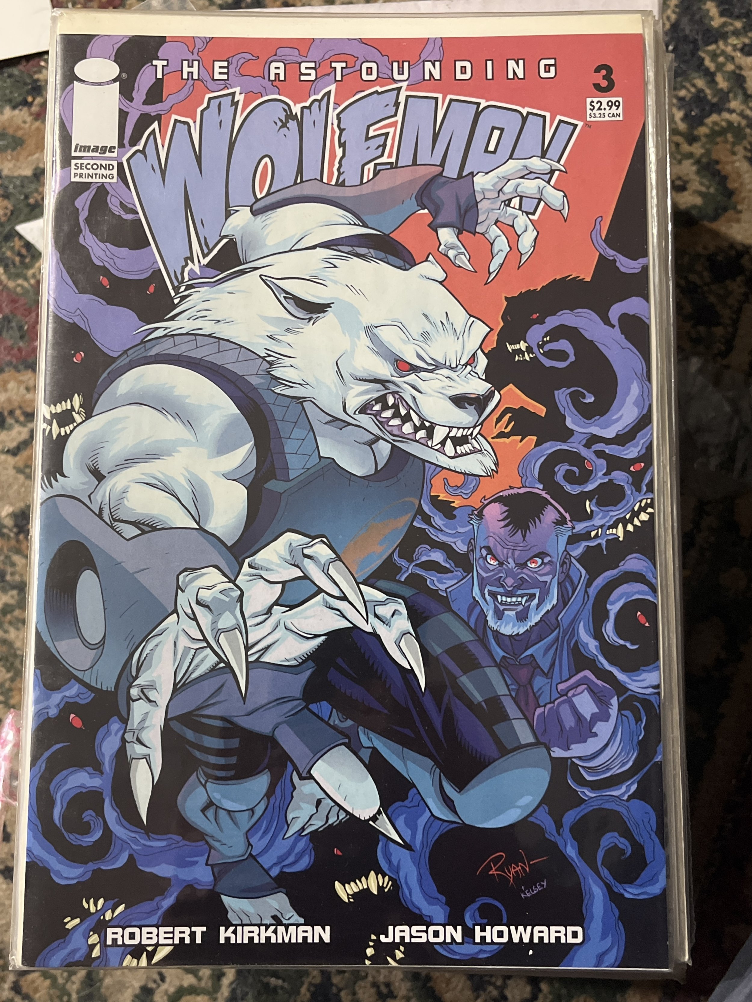 The Astounding Wolf-Man #3 2nd Print (2007 Image) | Comic Books ...
