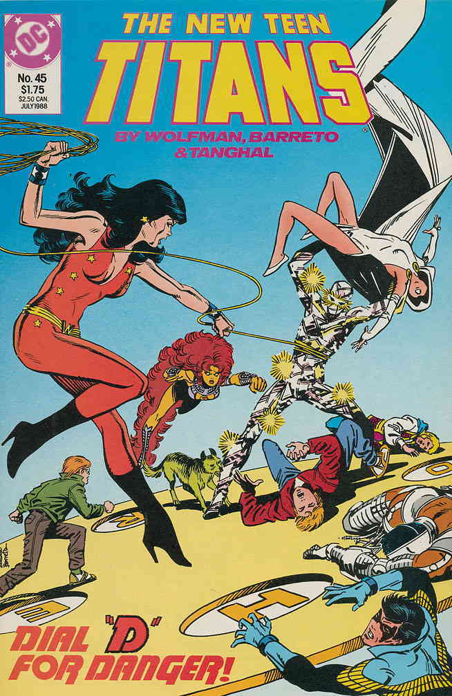 New Teen Titans, The (2nd Series) #45 VF/NM ; DC | Marv Wolfman | Comic ...