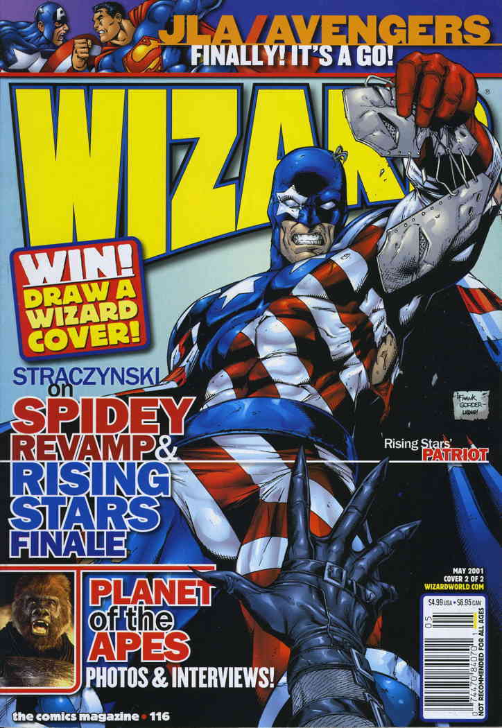 Wizard: The Comics Magazine #116B FN ; Wizard | Rising Stars | Comic ...