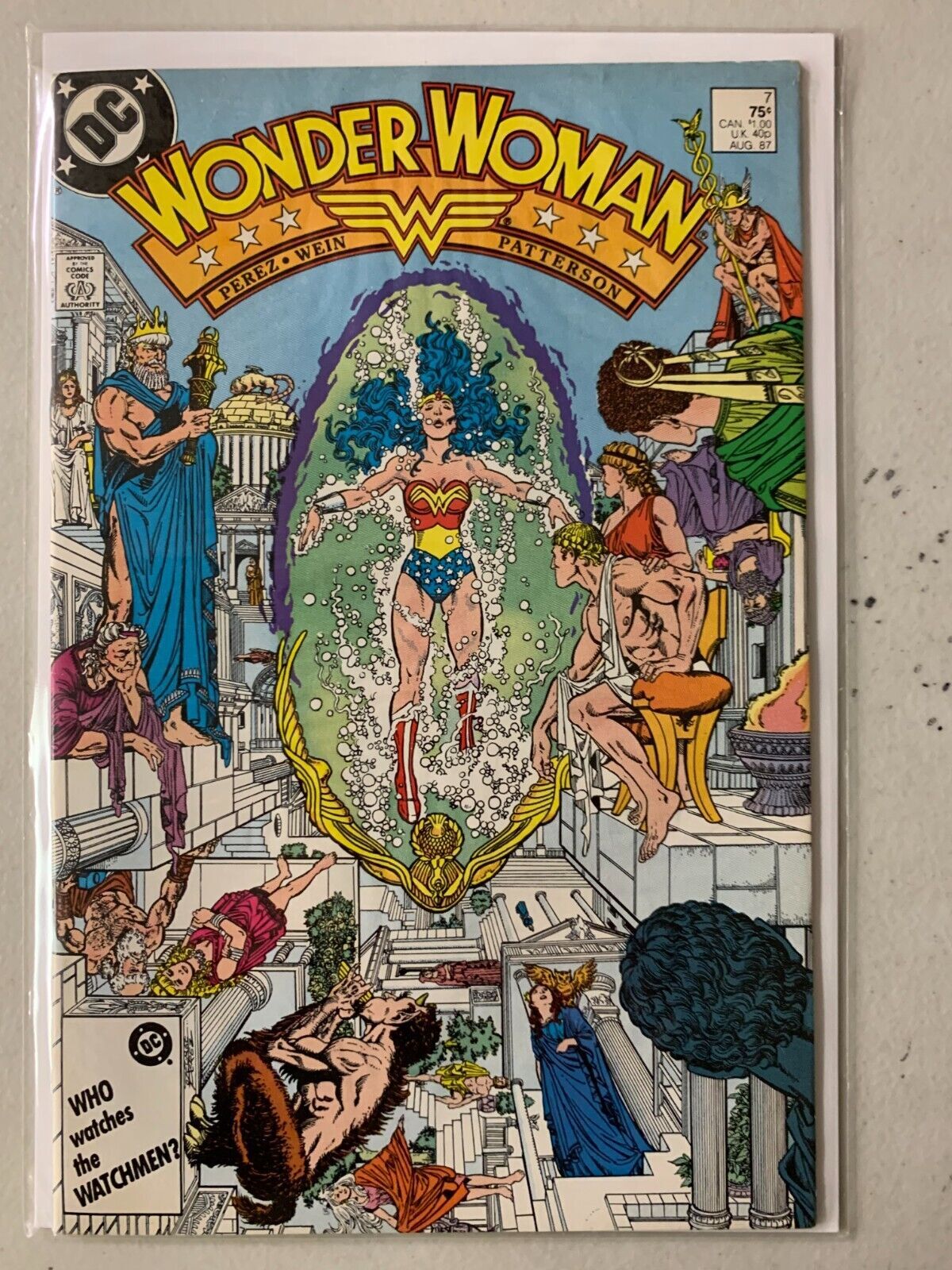 Wonder Woman #7 Myndi Mayer, Cheetah appearance 6.0 (1987) | Comic ...