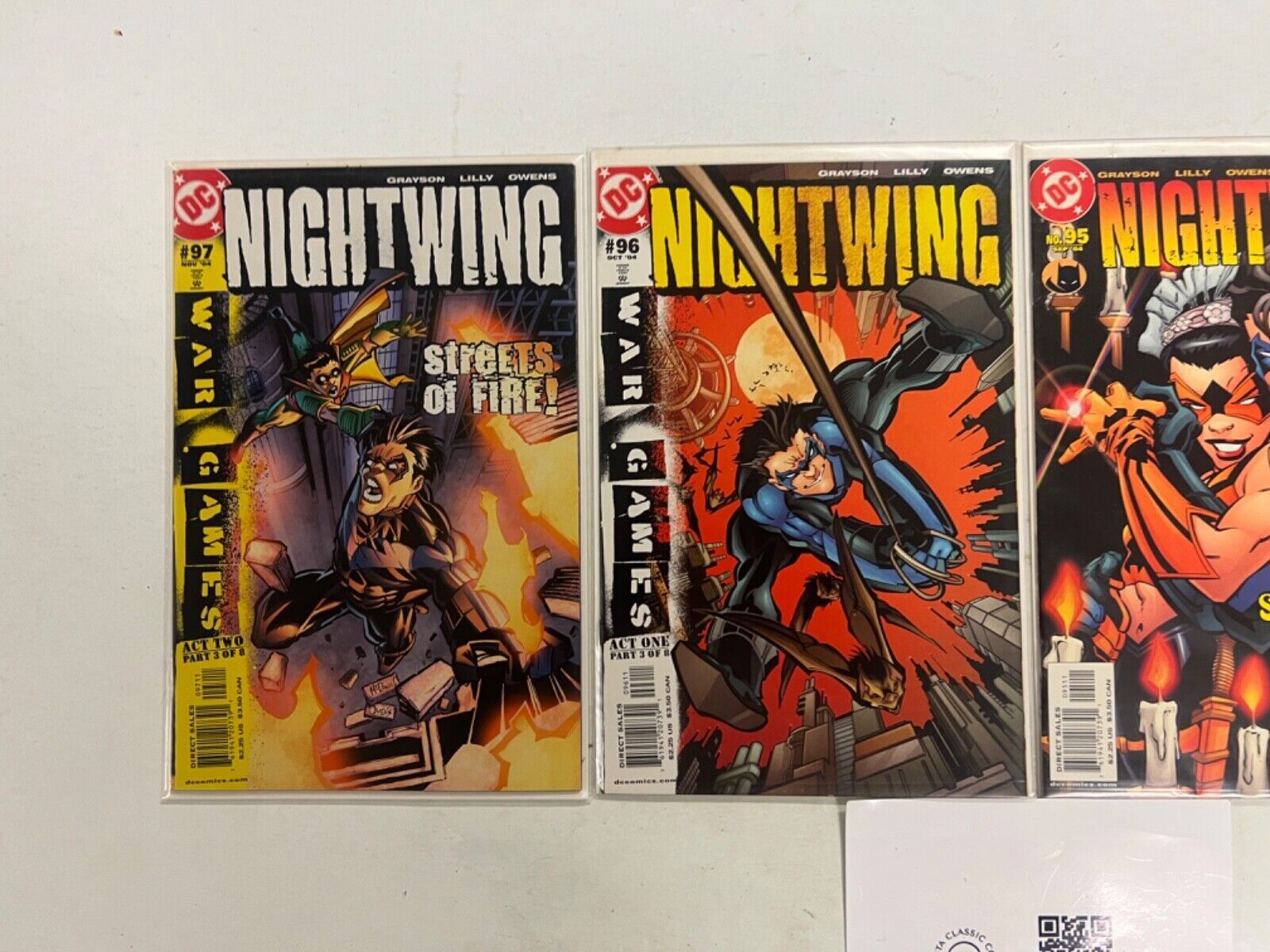 4 Nightwing DC Comic Books # 94 95 96 97 Batman Superman Wonder Woman ...