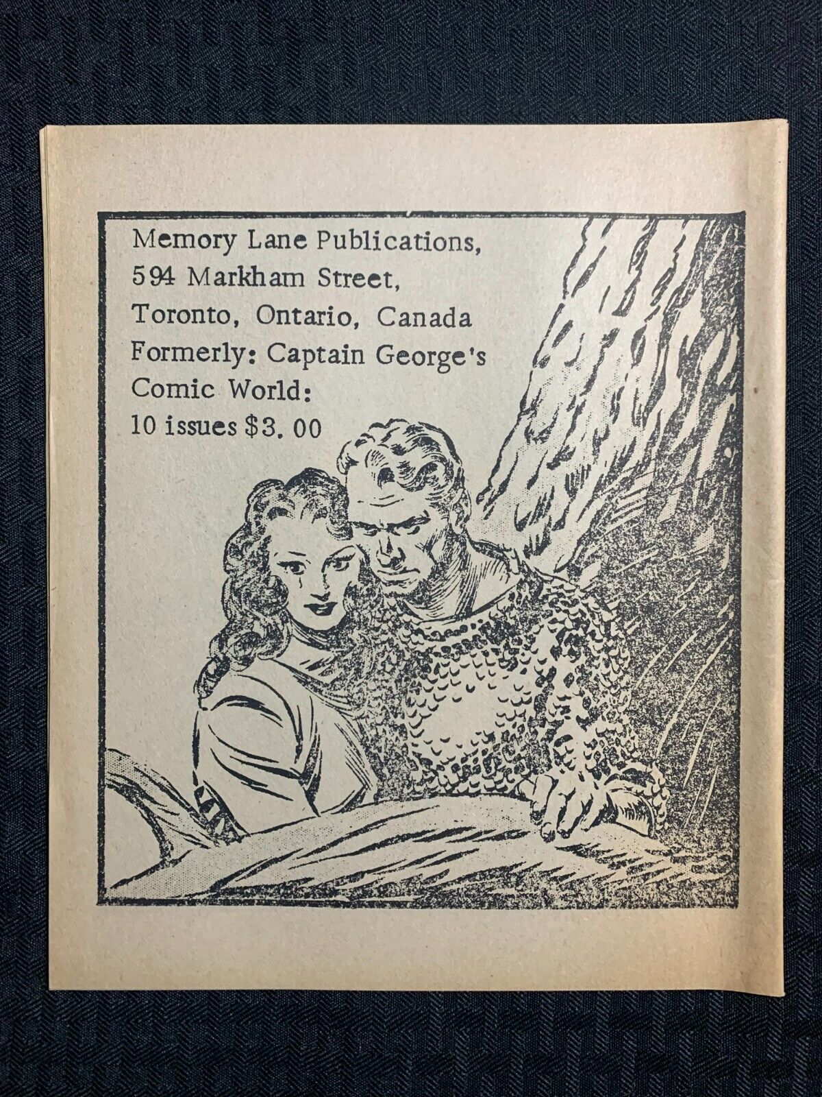 1970's Captain George Presents an ALEX RAYMOND PORTFOLIO Fanzine Series ...