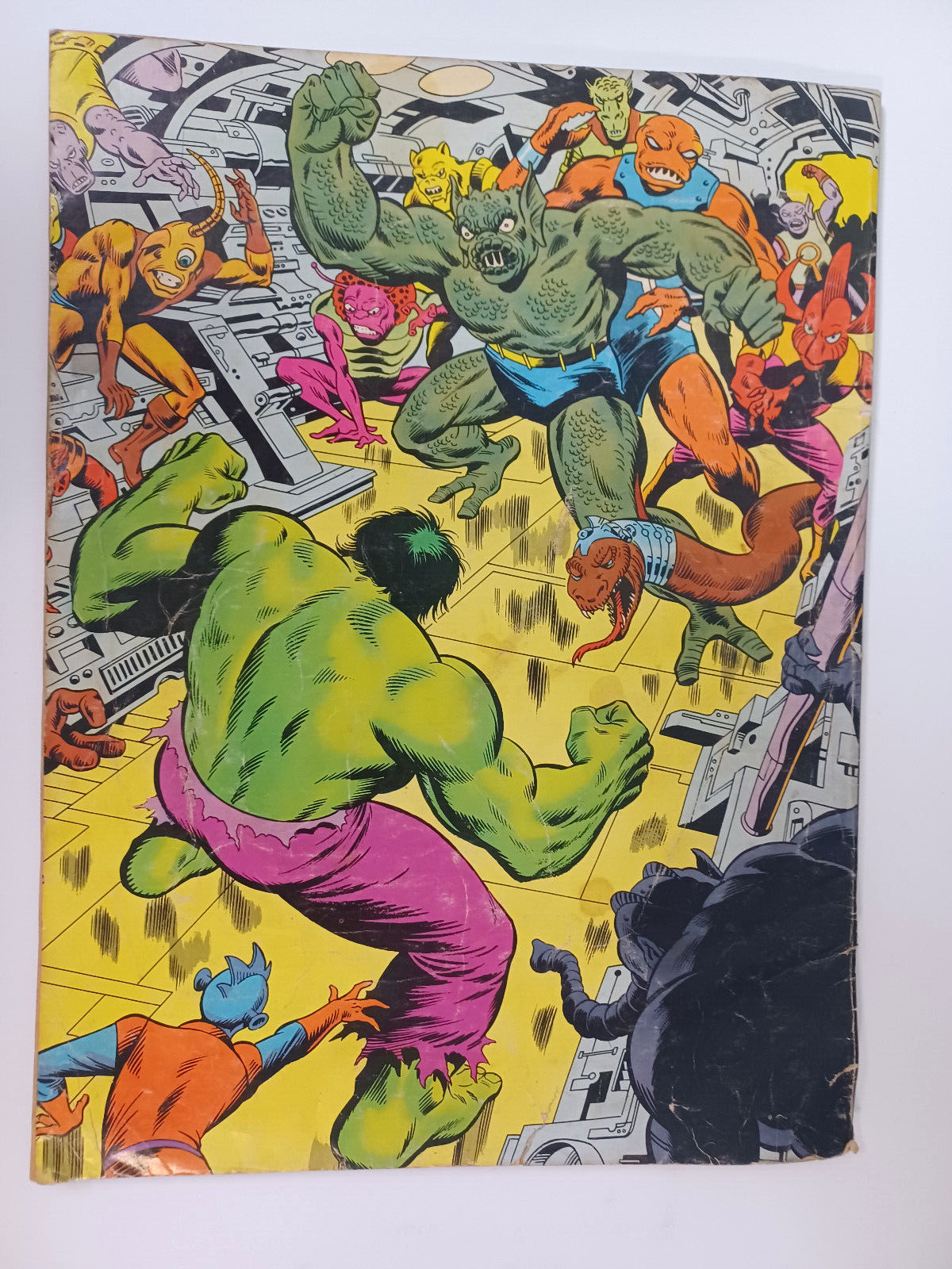 Hulk on the Rampage Marvel Treasury Edition #20 - 10x14" Oversized ...