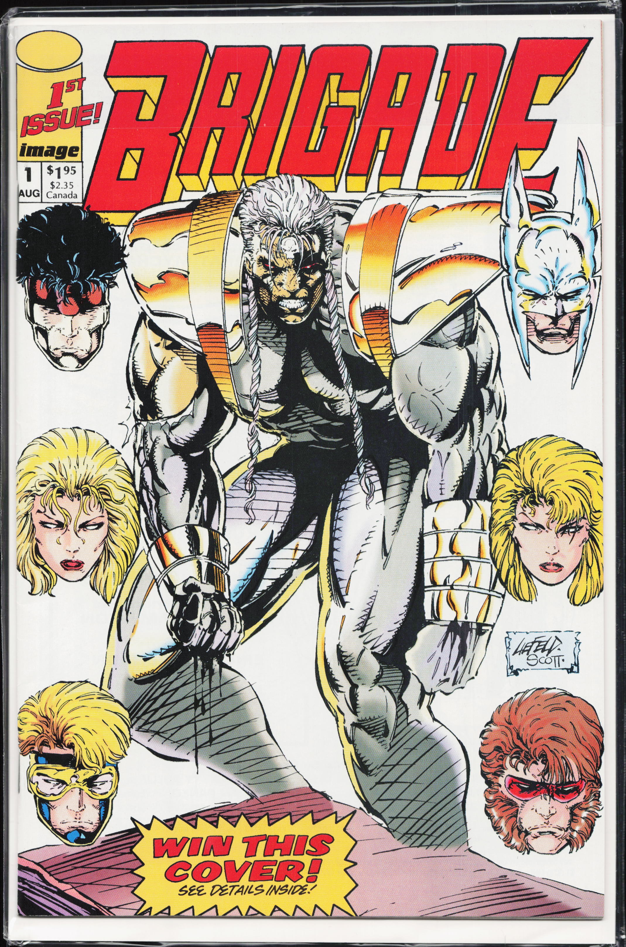 Brigade #1 (1992) Brigade | Comic Books - Modern Age, Image Comics ...