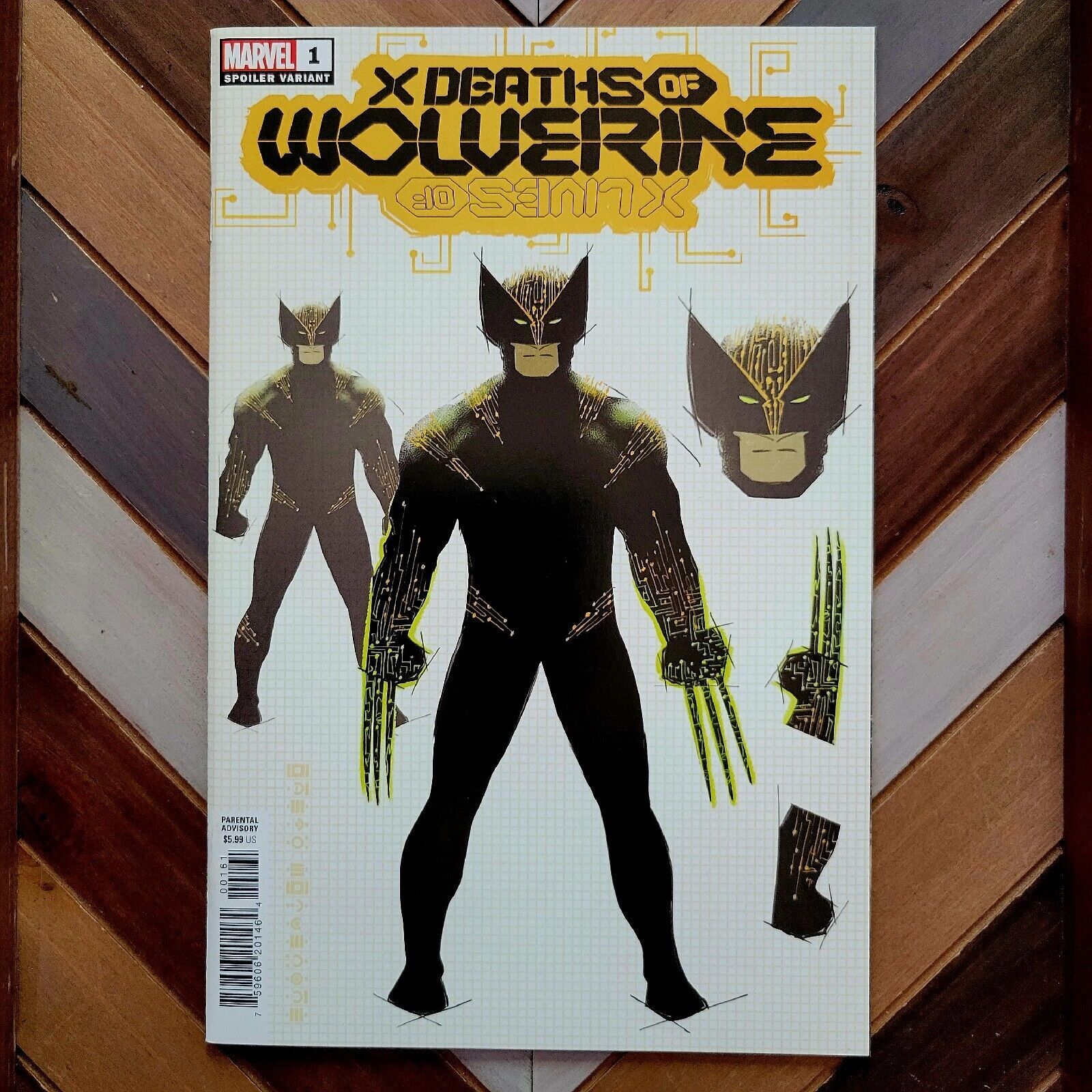 X DEATHS Of WOLVERINE #1 NM/New (Marvel 2022) Spoiler Cover 1st Omega ...