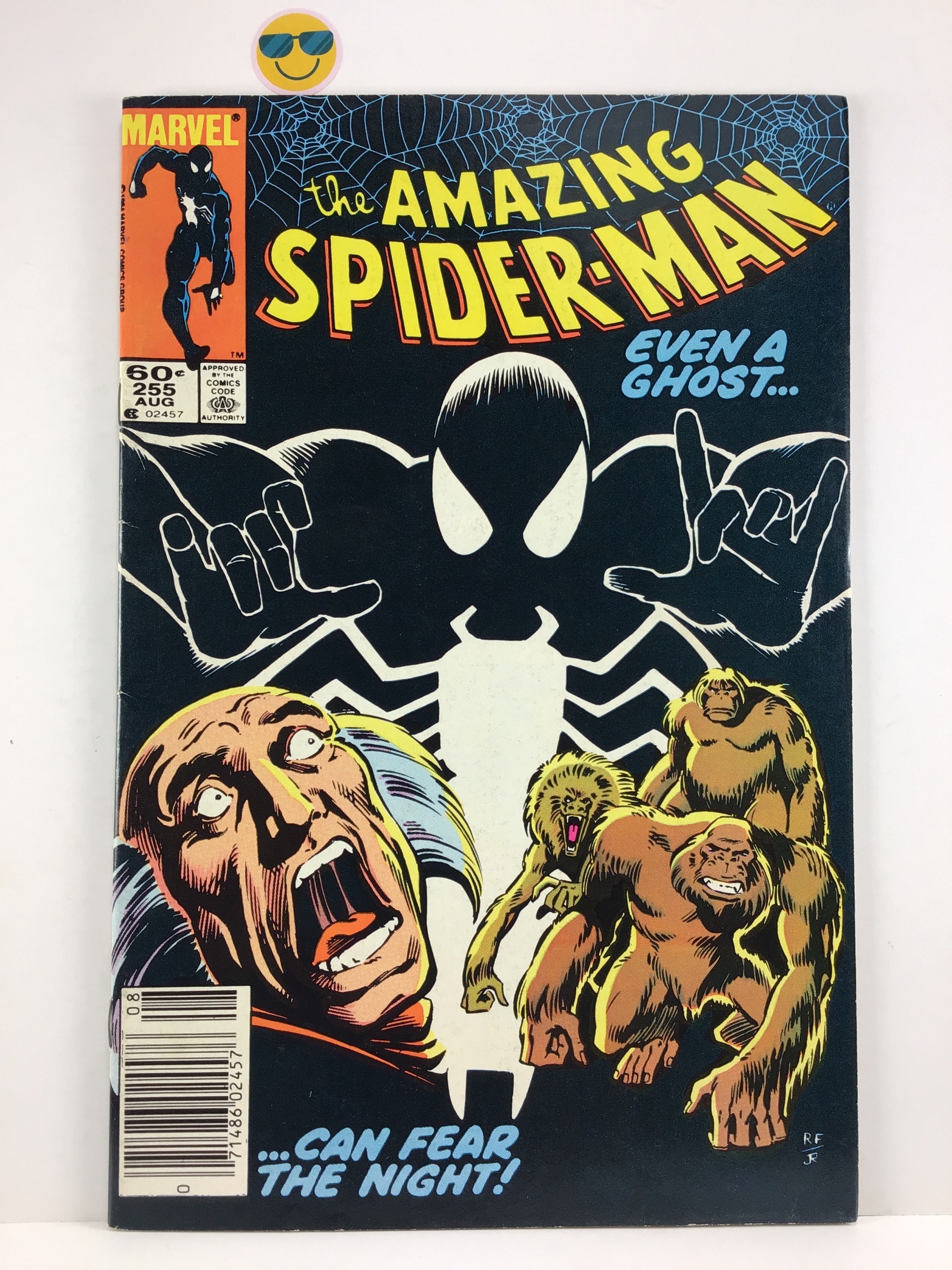 The Amazing Spider-Man #255 (1984) Key 1st appearance Black Fox cat ...