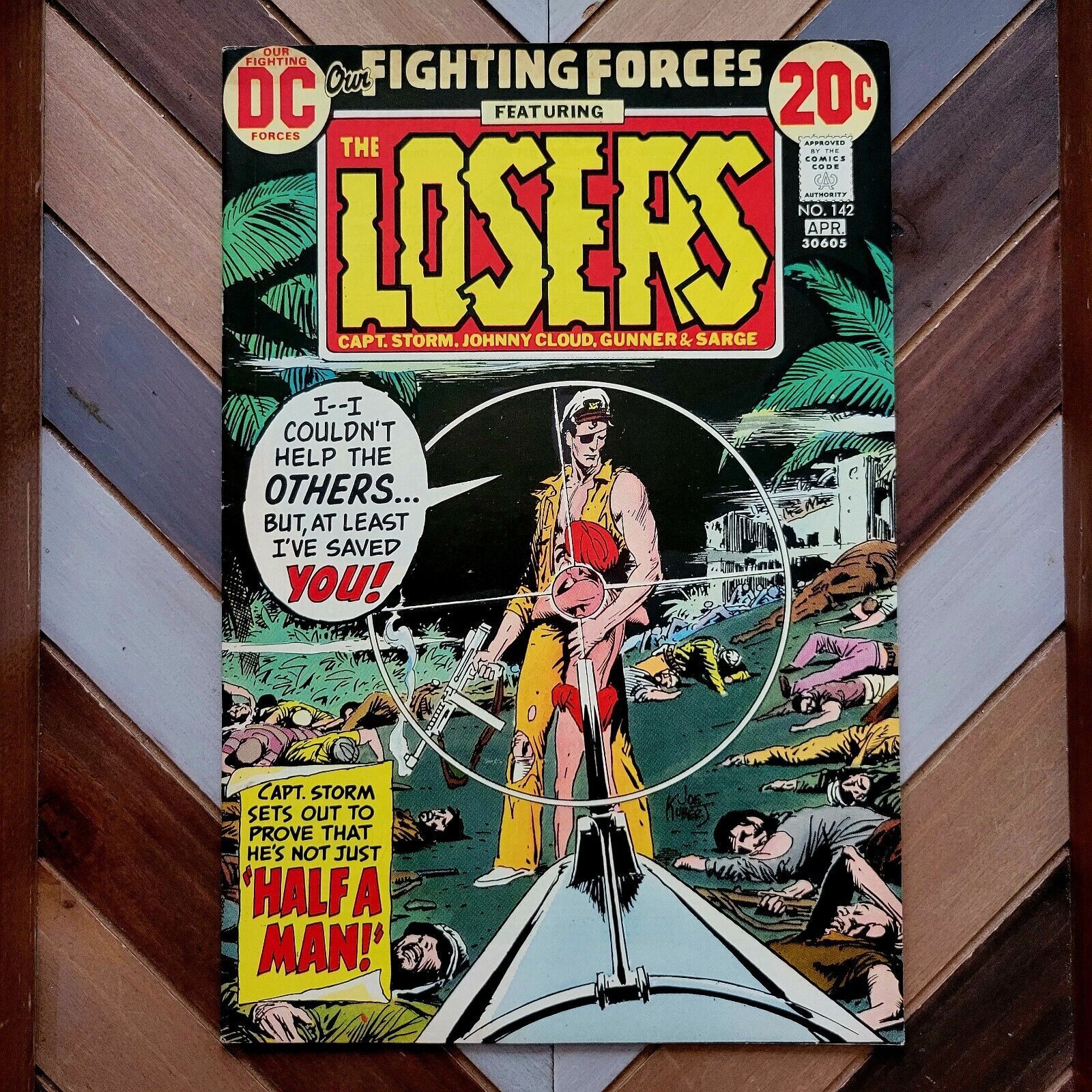 OUR FIGHTING FORCES #142 FN/VF (DC 1973) Severin Art, B-24 LIBERATOR ...
