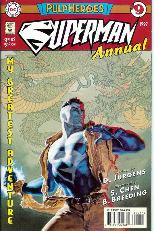 Superman (2nd Series) Annual #9 FN ; DC | Pulp Heroes Glen Orbik ...