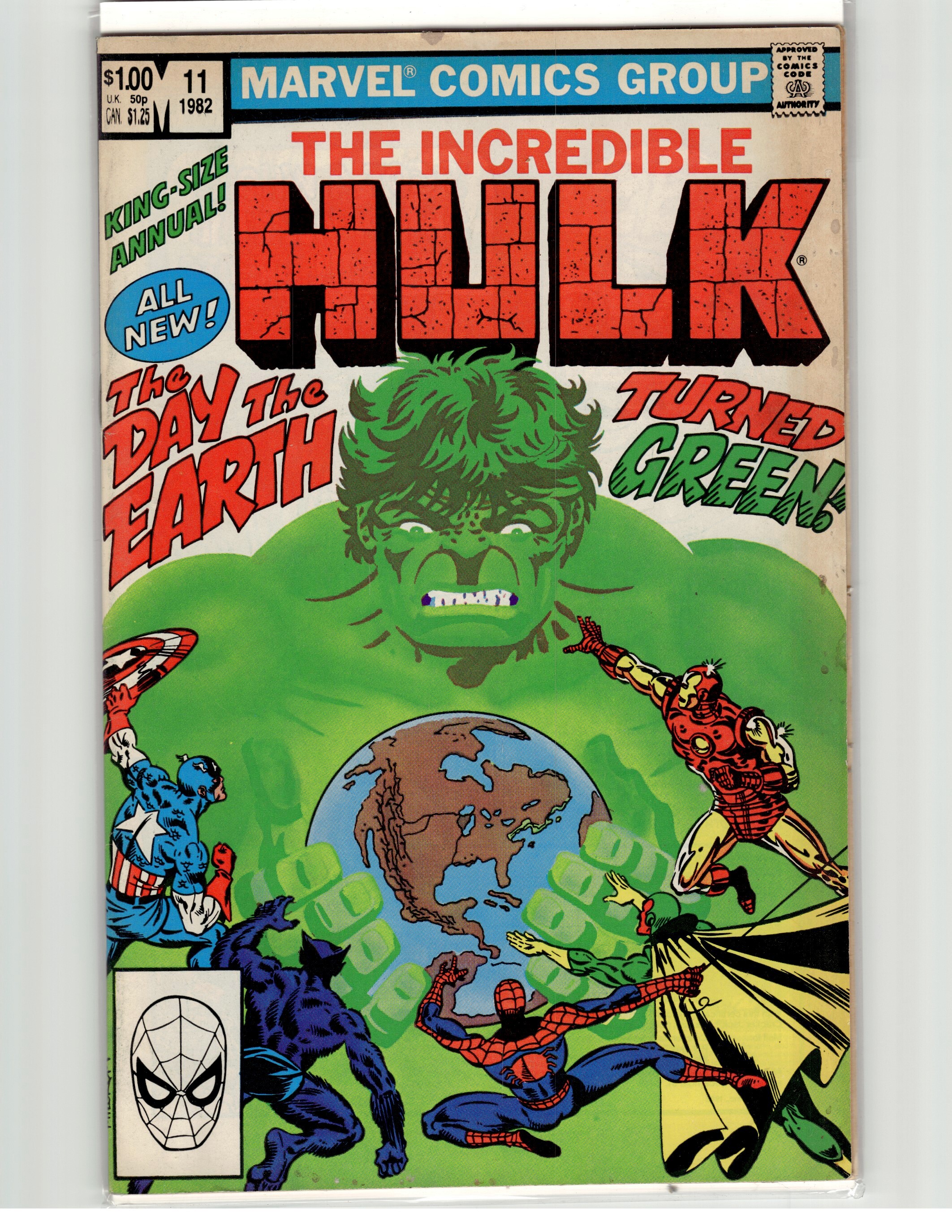 The Incredible Hulk Annual #11 (1982) Hulk | Comic Books - Bronze Age ...