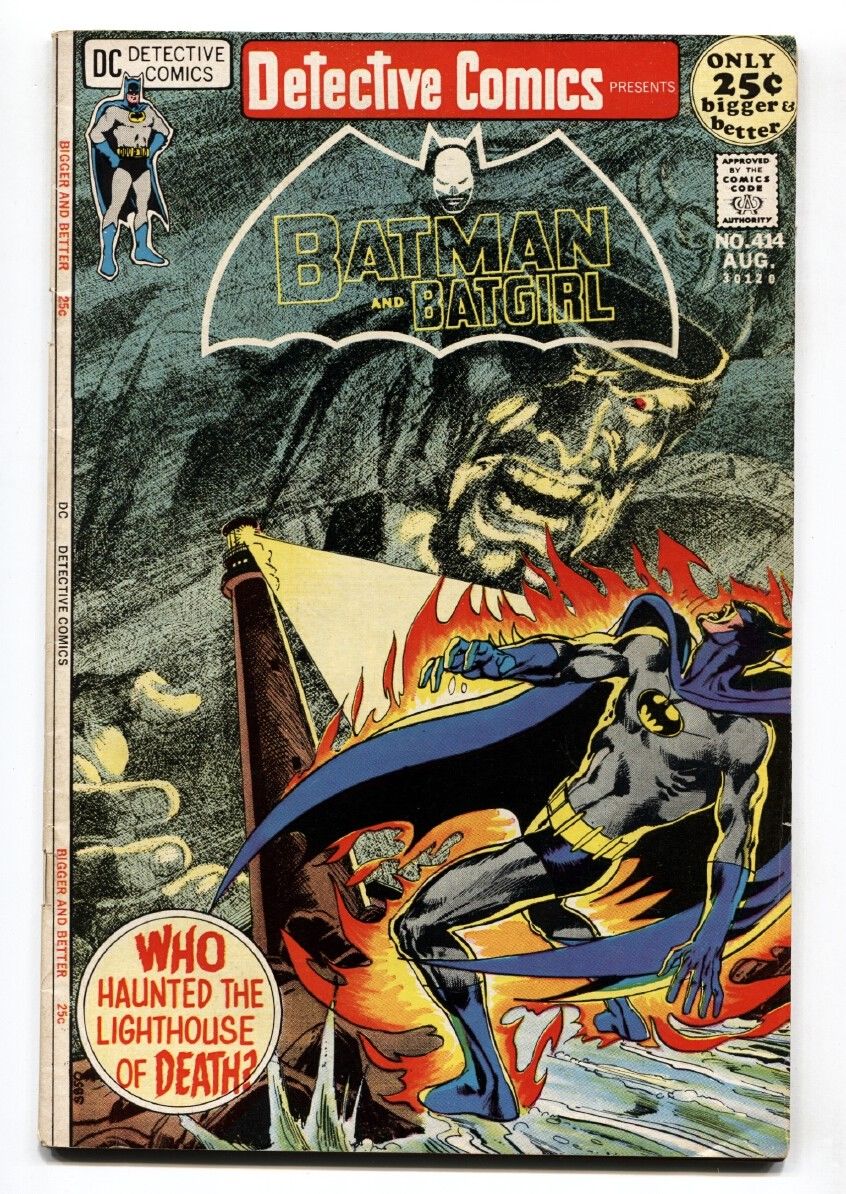 DETECTIVE COMICS #414 comic book 1971 BATMAN-Neal Adams-Batgirl | Comic ...
