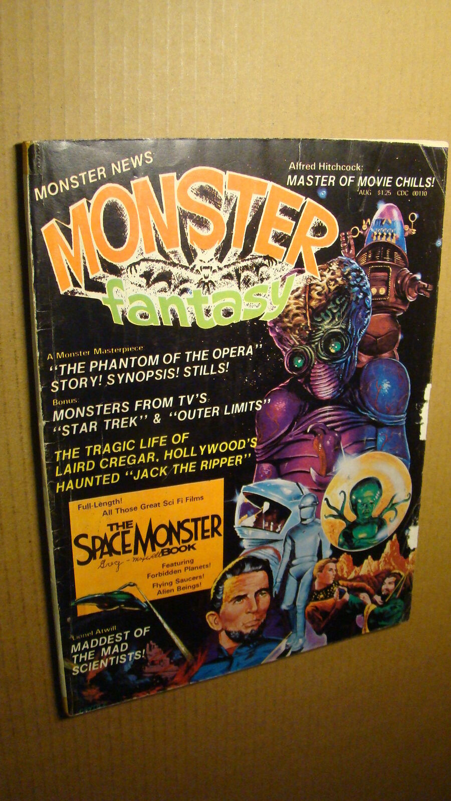 Monster Fantasy 4 Space Monster Jack the Ripper MAD Scientist 1975 ...