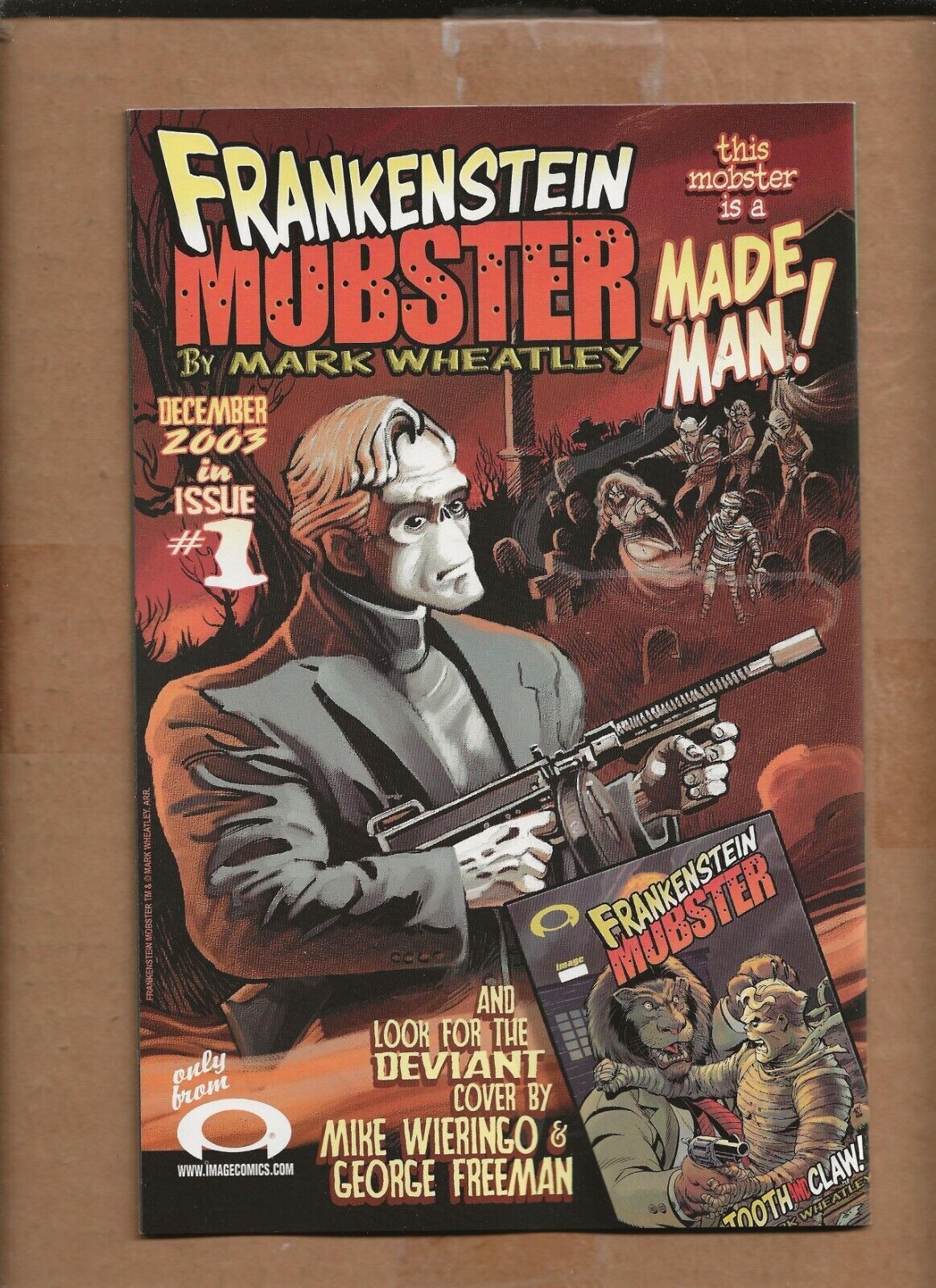Frankenstein Mobster #0 Adam Hughes Variant Cover AH Image Comics ...