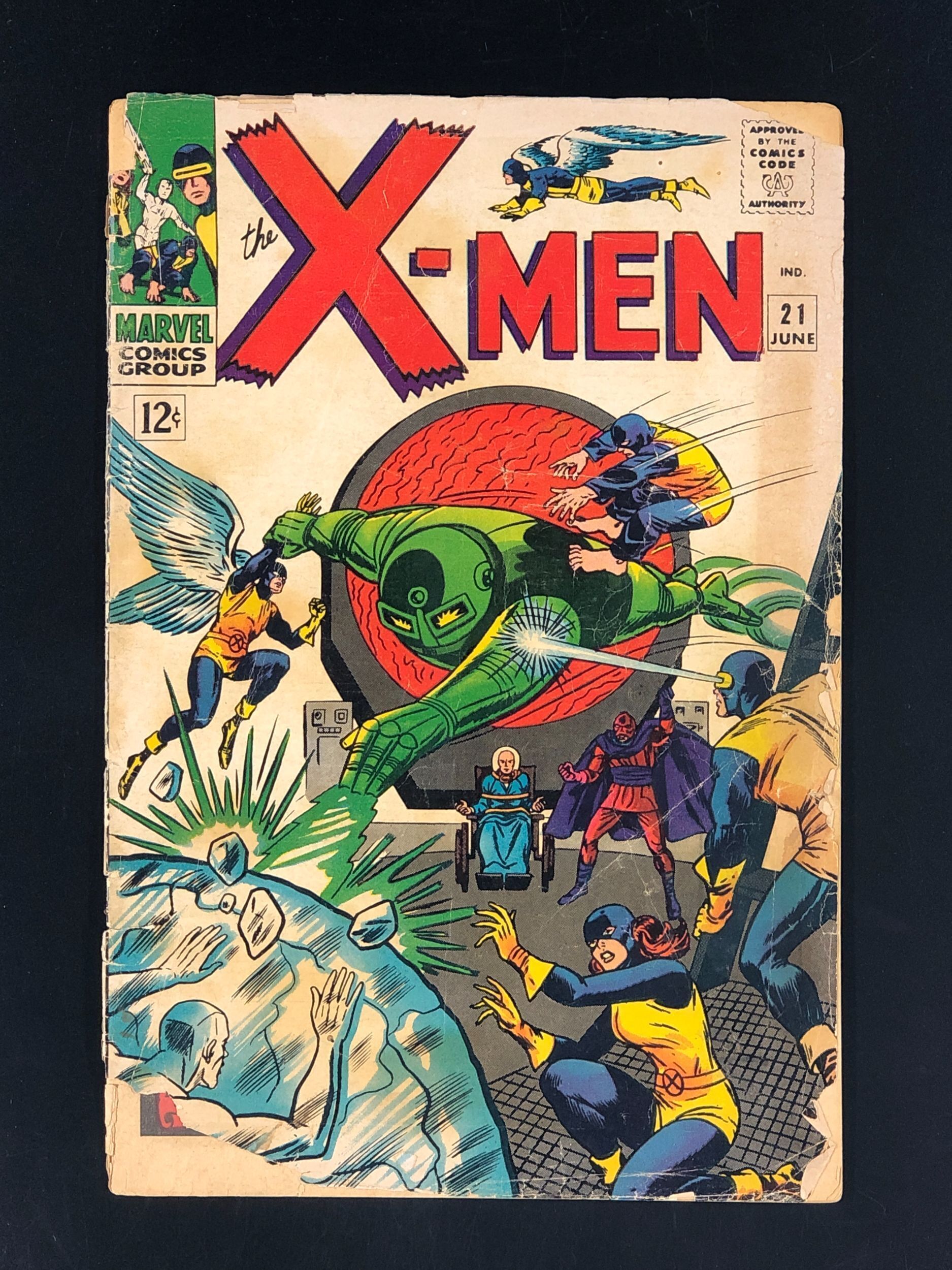 The X-Men #21 (1966) FR Lucifer Appearance Werner Roth | Comic Books ...