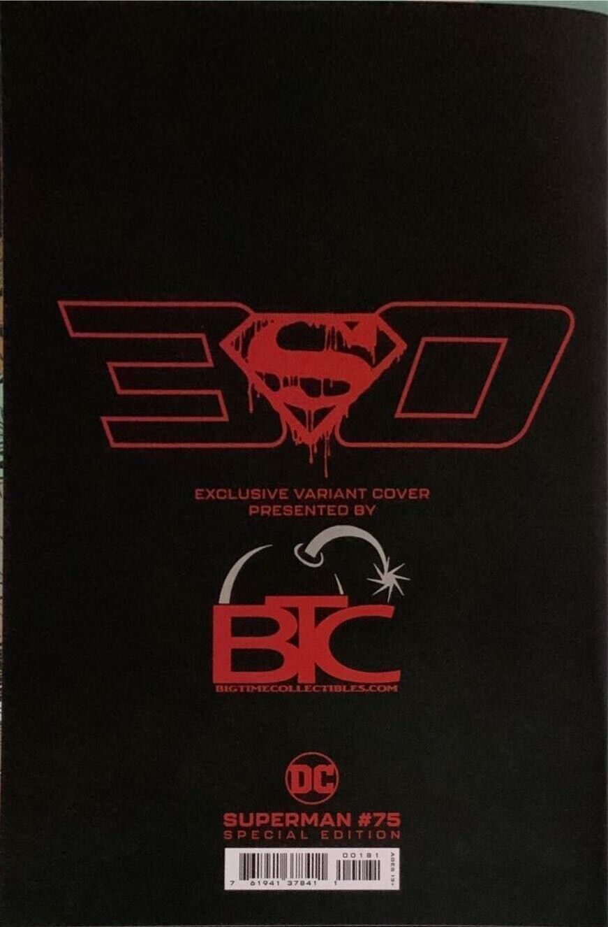 Superman #75 Megacon 2023 Special Steel Blue Foil Variant Edition NM ...