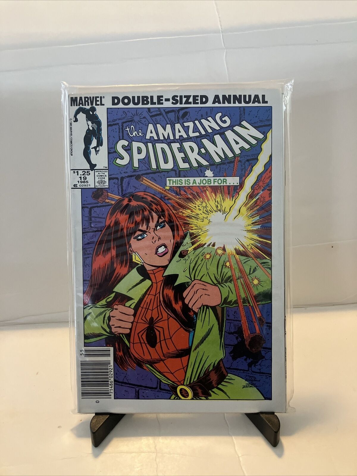The Amazing Spider-Man 19 Marvel Comic Book 1985 Double Sized Annual ...