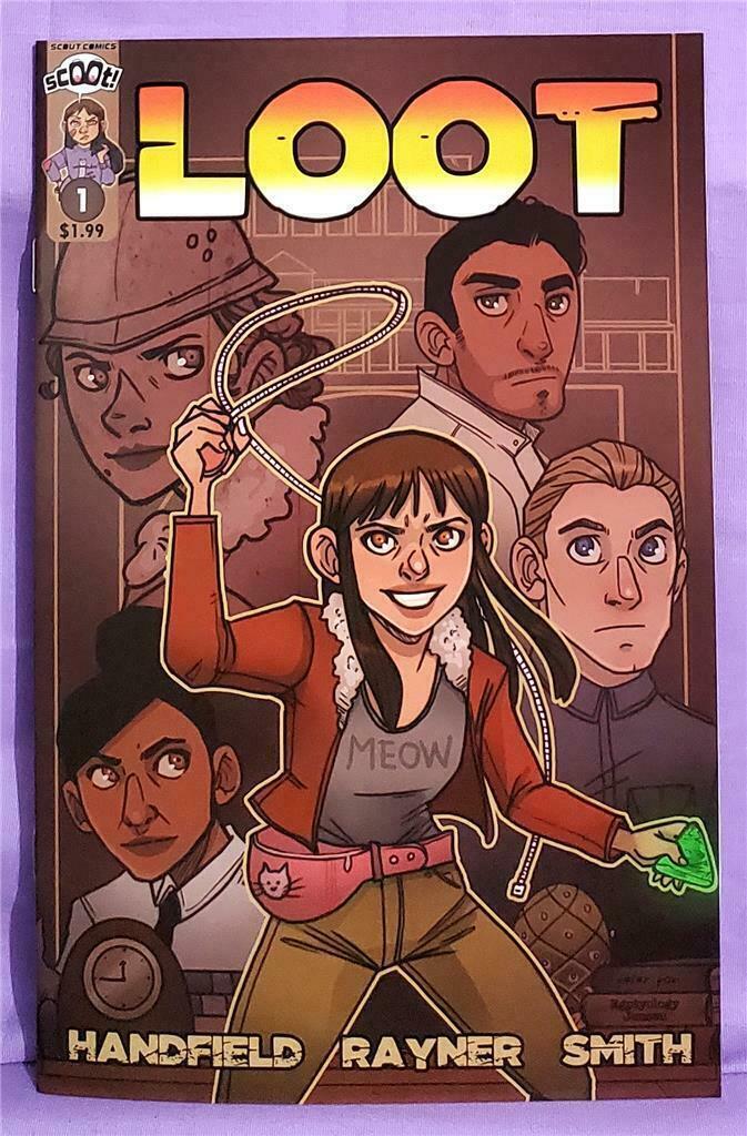 SCOOT COMICS 5 Pack #1 Comics for Kids The Loot #1 Soulstream #1 (Scout ...