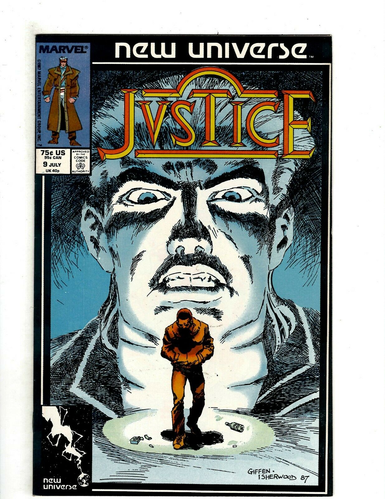 12 Justice Marvel Comics # 1 2 3 4 5 6 7 8 9 10 11 12 New Universe RB2 ...