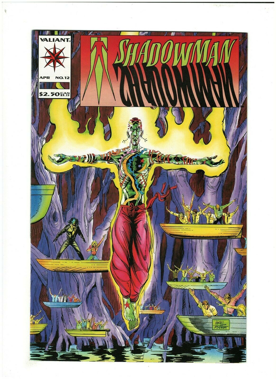 Shadowman #12 NM- 9.2 Valiant Comics 1993 Master Darque app. | Comic ...