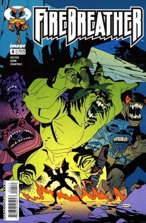 Firebreather #4 FN ; Image | Phil Hester - Andy Kuhn | Comic Books ...