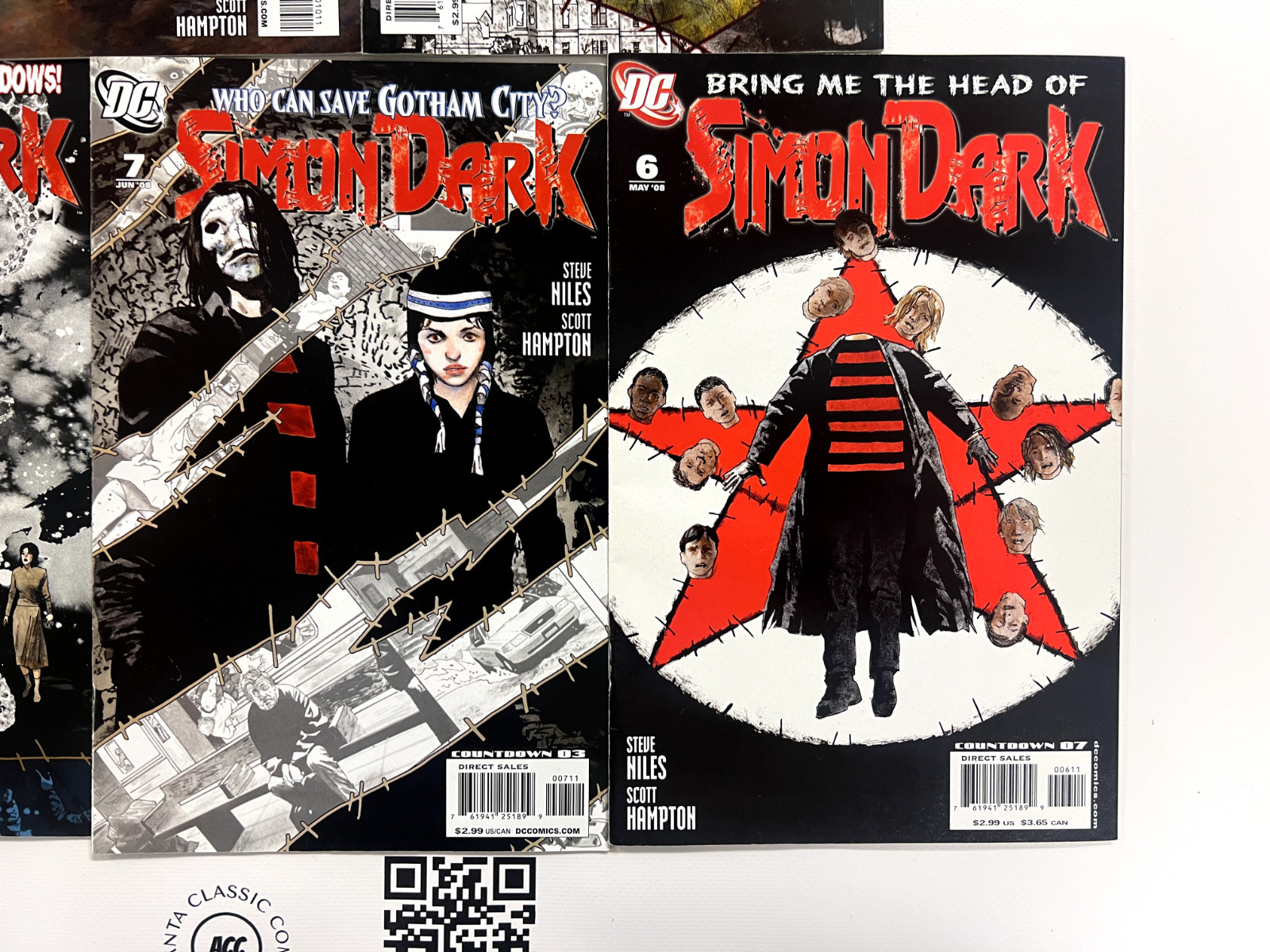 5 Simon Dark DC Comic Books #6 7 8 9 10 Batman Flash Superman 14 JS4 ...