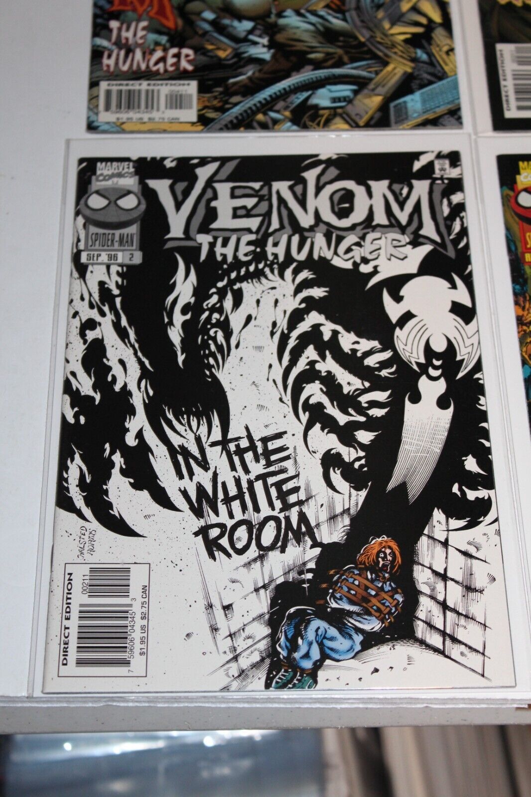 Complete Set Venom The Hunger 1 2 3 4 NM BOARDED Spider-man Symbiote ...