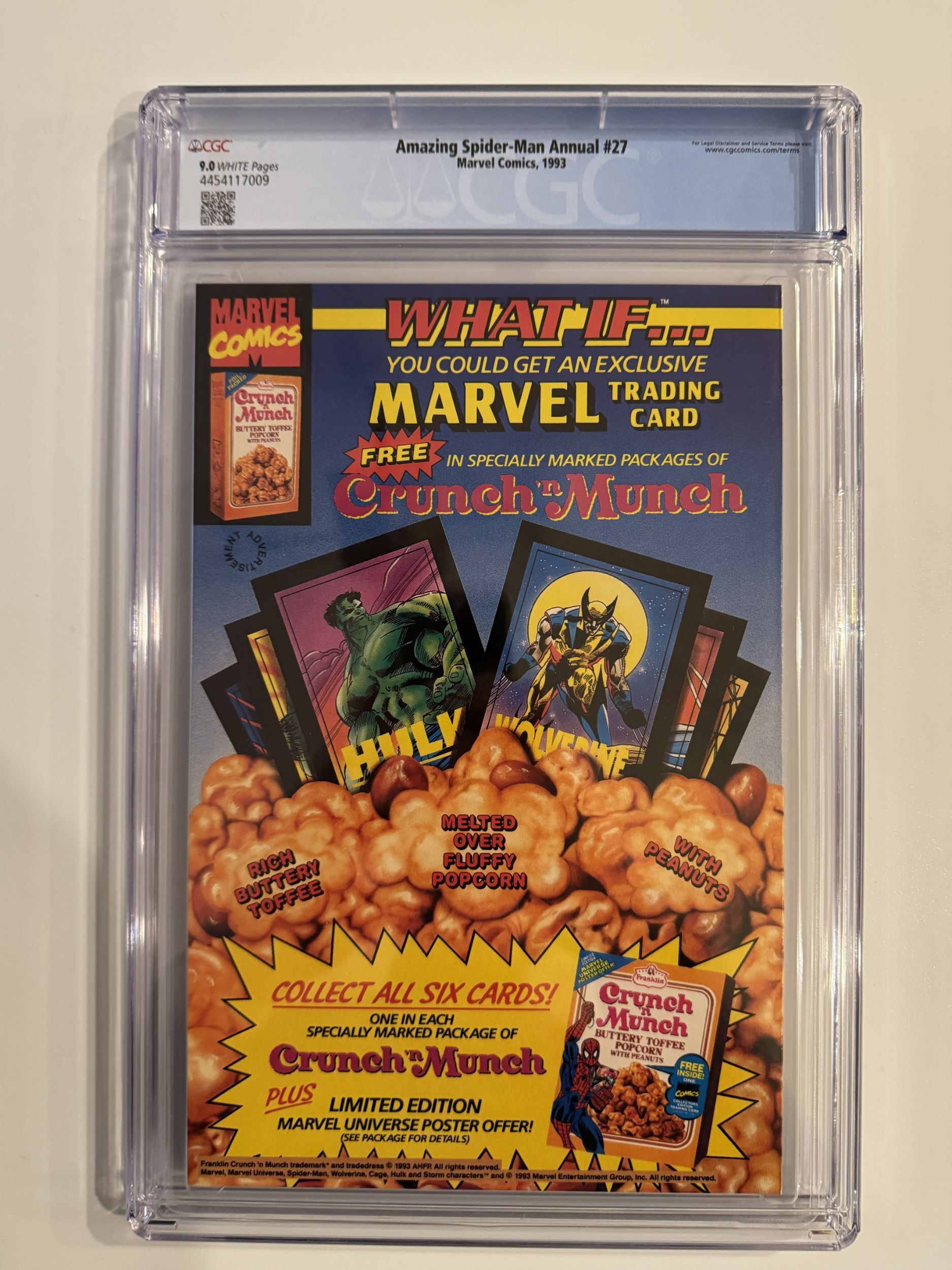 Amazing Spider-Man Annual #27 CGC 9.0 1st Appearance of Annex! L@@K ...