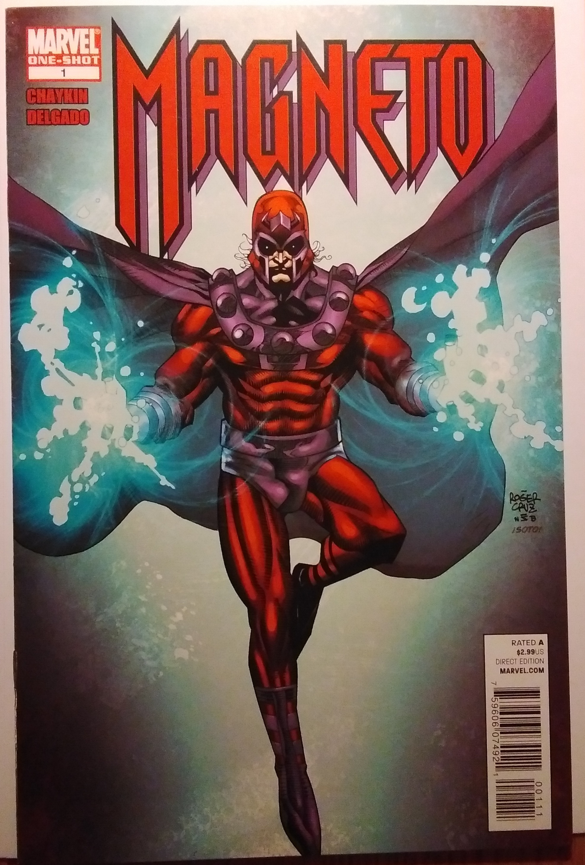 Magneto Superhero Logo
